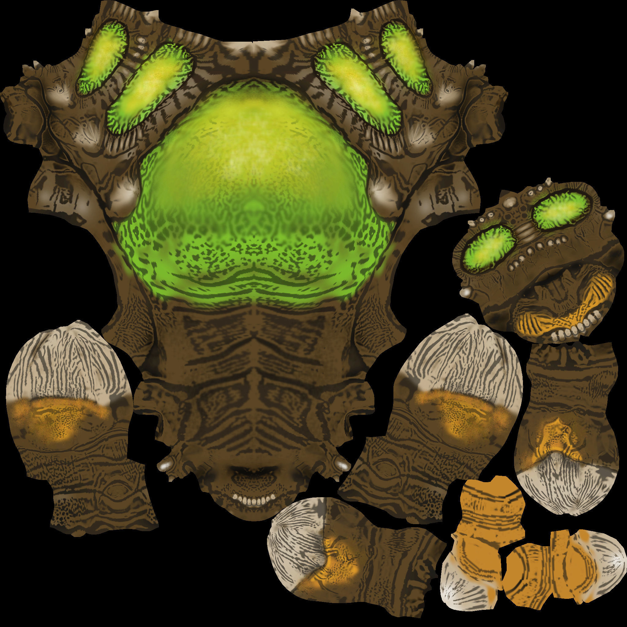 Baneling from Starcraft 3D model 3D printable | CGTrader