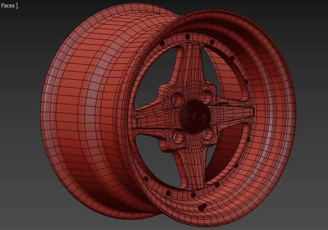 Work Equip 01 wheel 3D model | CGTrader