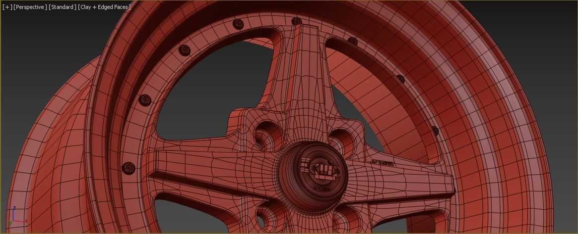 Work Equip 01 wheel 3D model | CGTrader