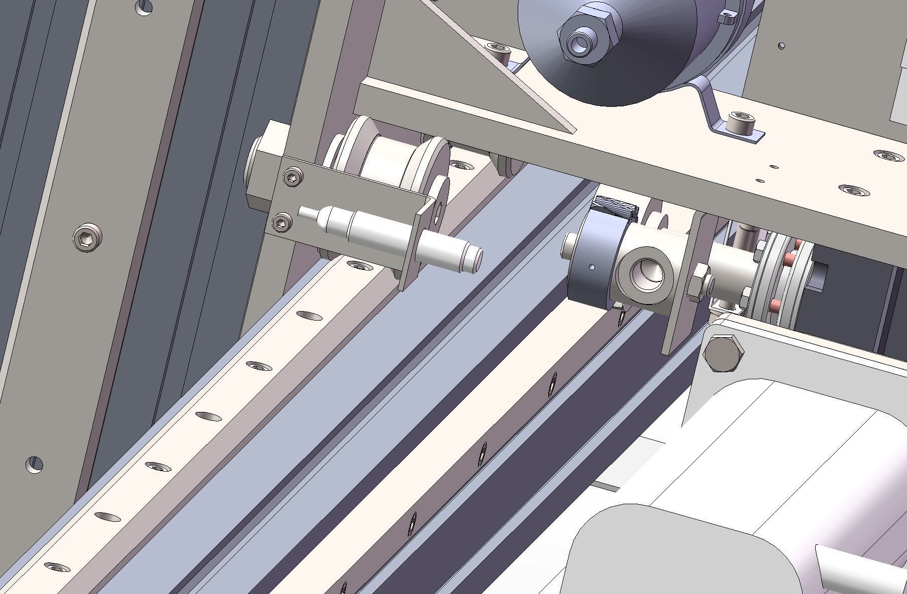 Stacking-machine-assembly metal frame with machine 3D model | CGTrader