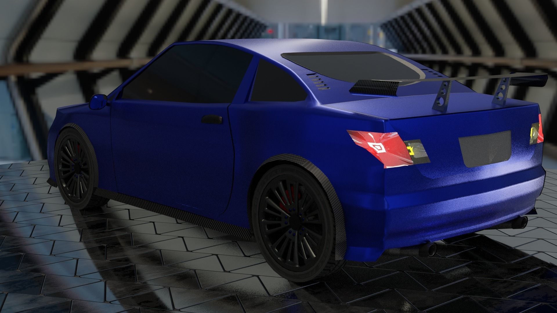 3D model CAR-Model1 car for gta VR / AR / low-poly | CGTrader