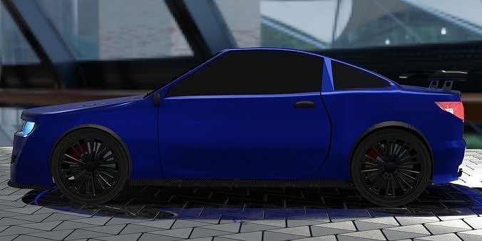 3D model CAR-Model1 car for gta VR / AR / low-poly | CGTrader