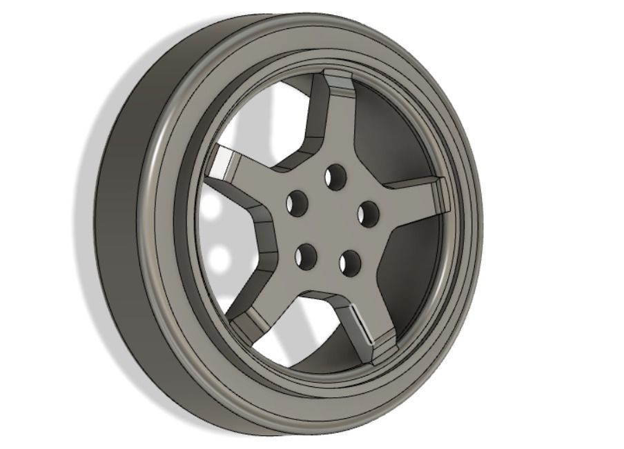 Welly Mercedes AMG Rims Model 3D model 3D printable | CGTrader