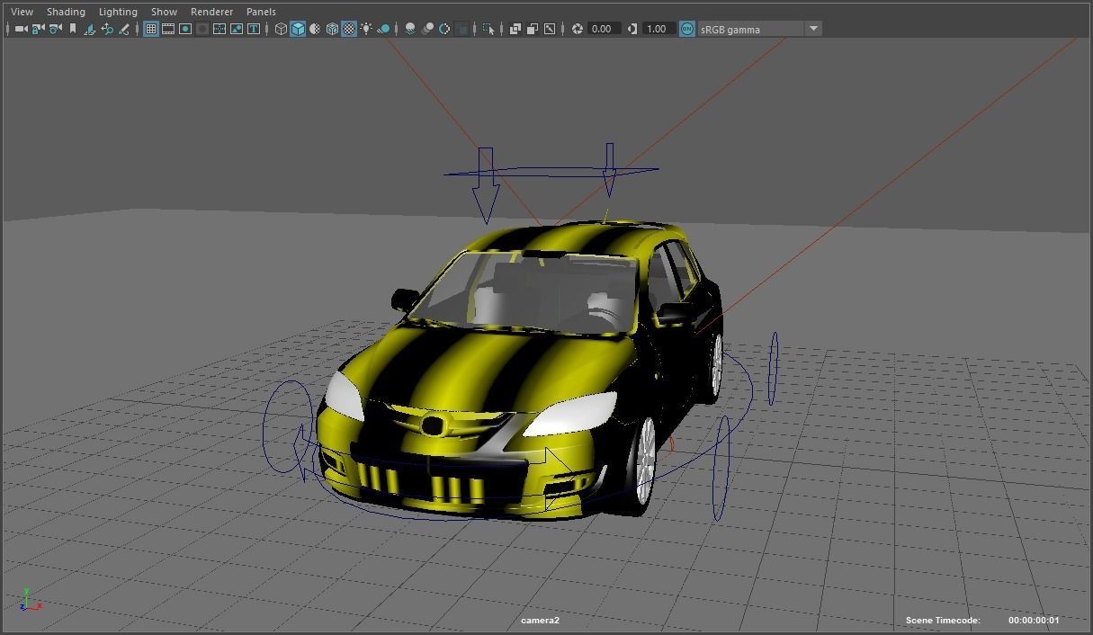 3D model car rig model VR / AR / low-poly | CGTrader