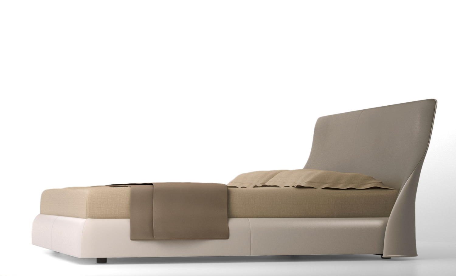 Giorgetti Altea bed 3D model | CGTrader
