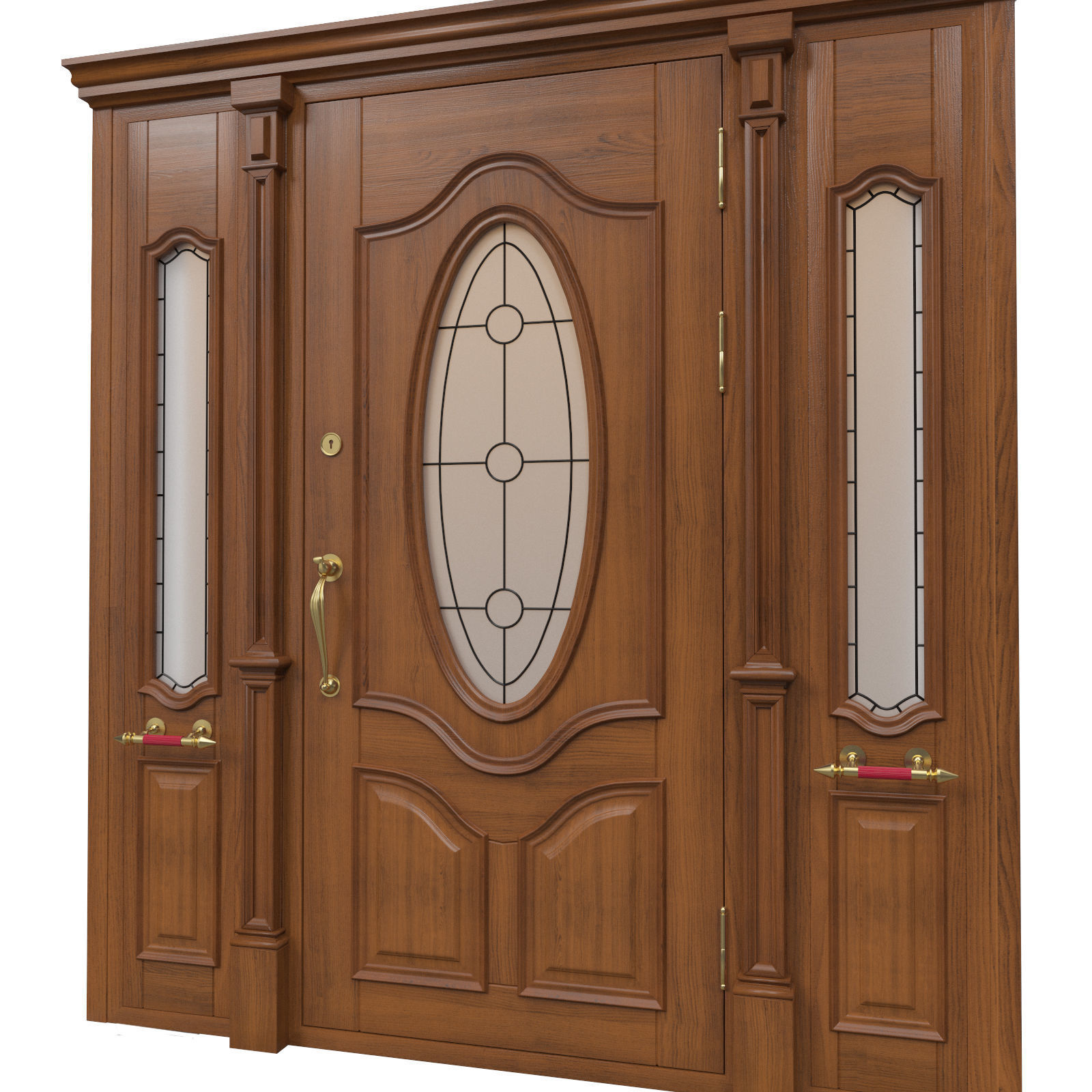 Entrance classic door 31 3D model | CGTrader