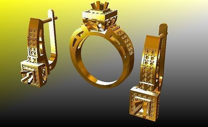 Gold RIng free 3D model | CGTrader