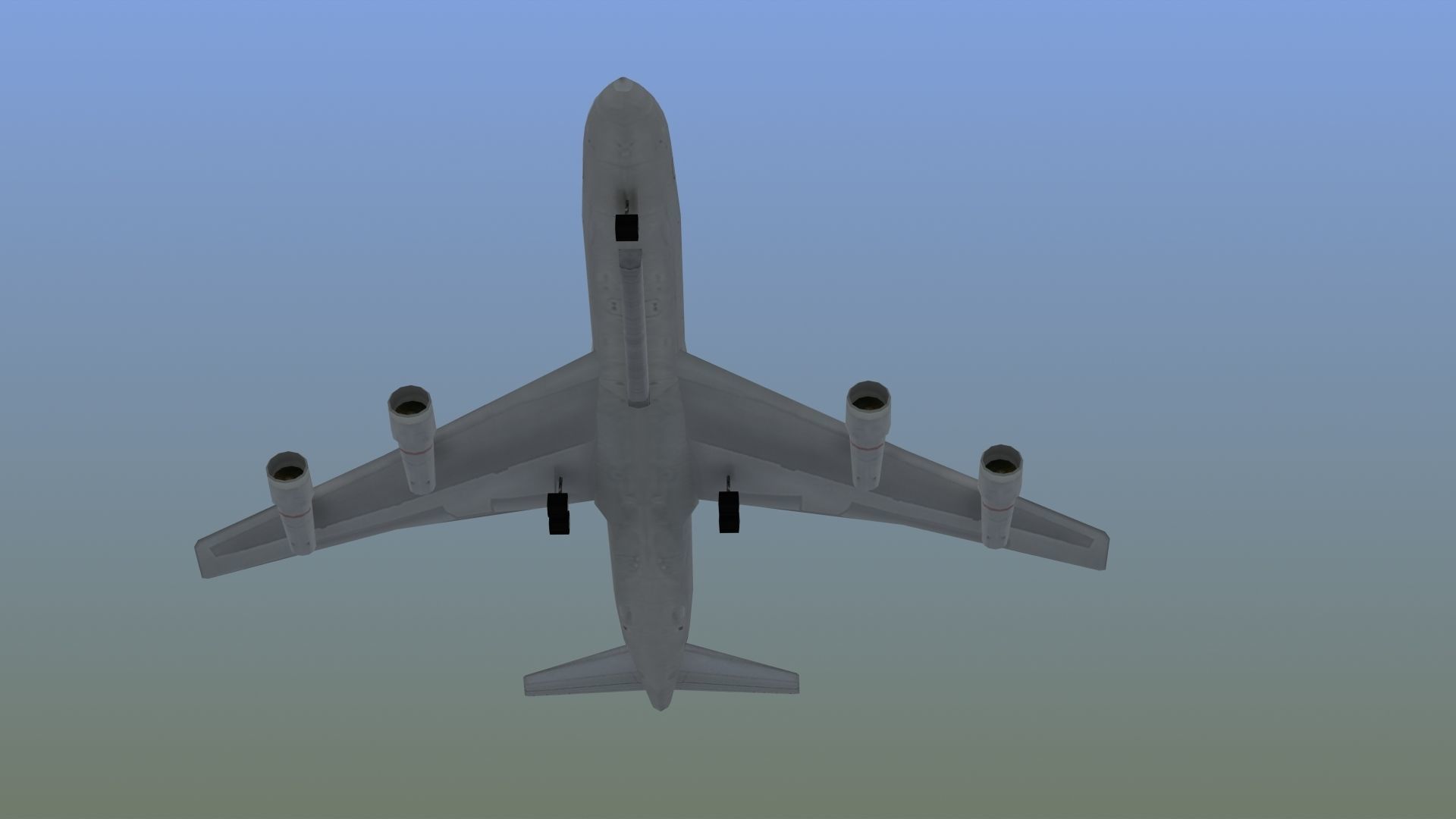 3D model E-8 Joint STARS VR / AR / low-poly | CGTrader