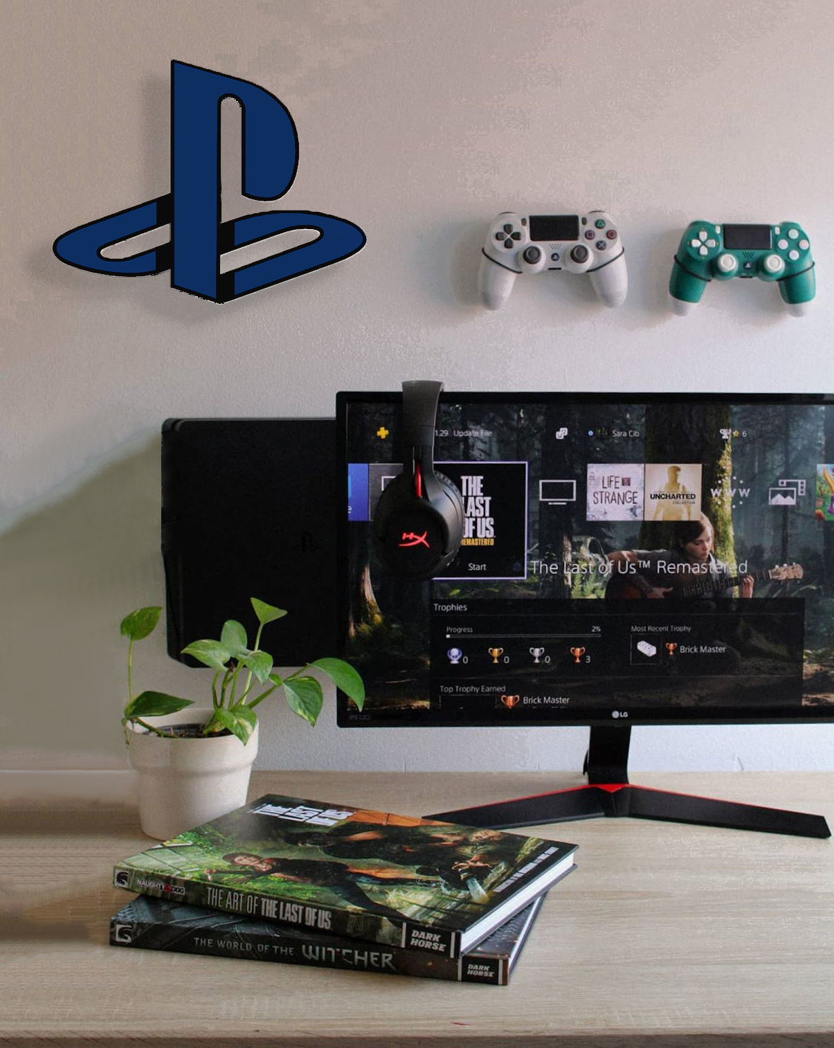 PlayStation logo wall mount PS symbol 3D model 3D printable | CGTrader