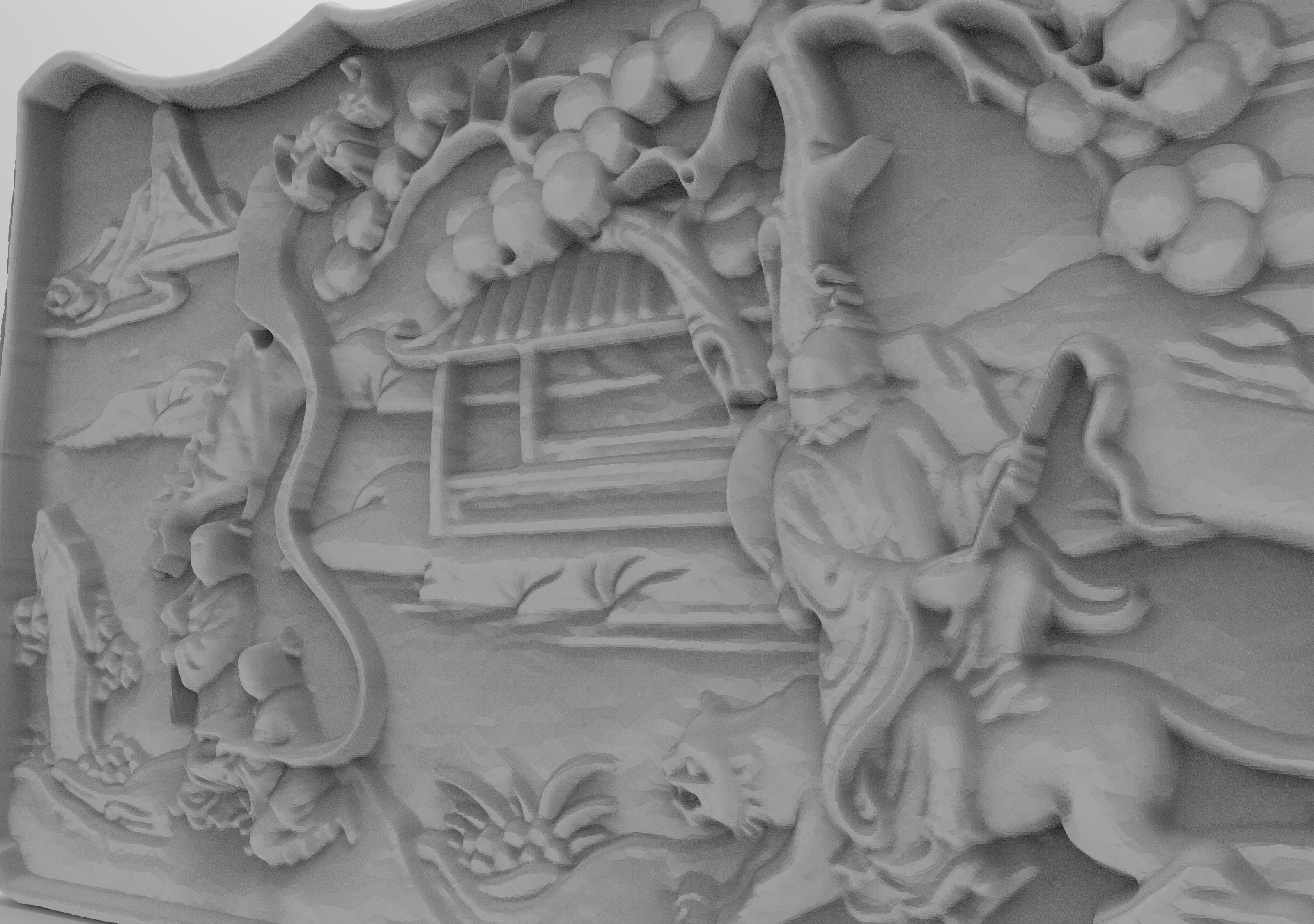 Picture base relief 3D print model 3D model 3D printable | CGTrader