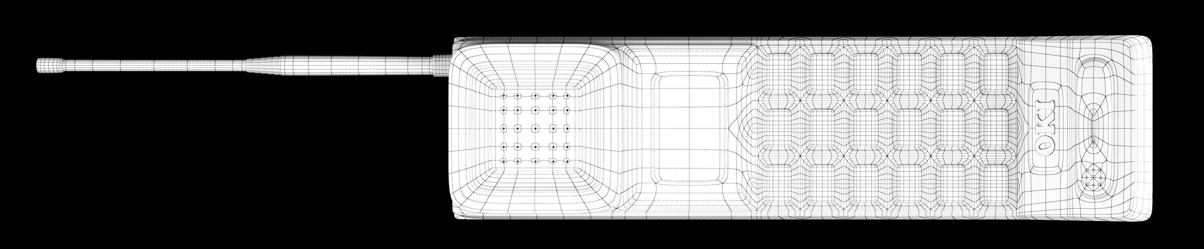 Cell Phone OKI 3D model | CGTrader