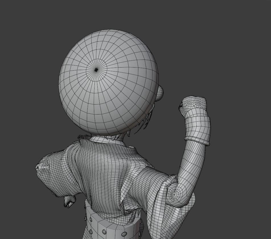 toph from avatar the last airbender free 3D model 3D printable | CGTrader