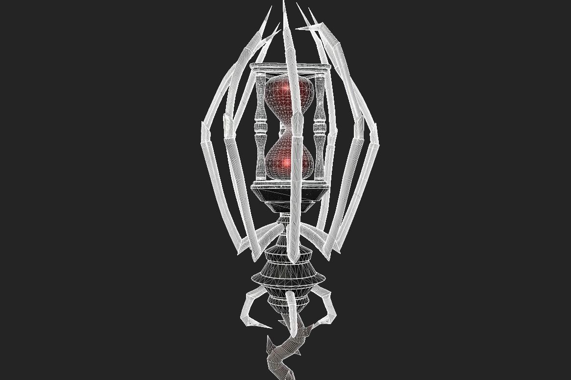 3D model Drow Sorceress Staff VR / AR / low-poly | CGTrader
