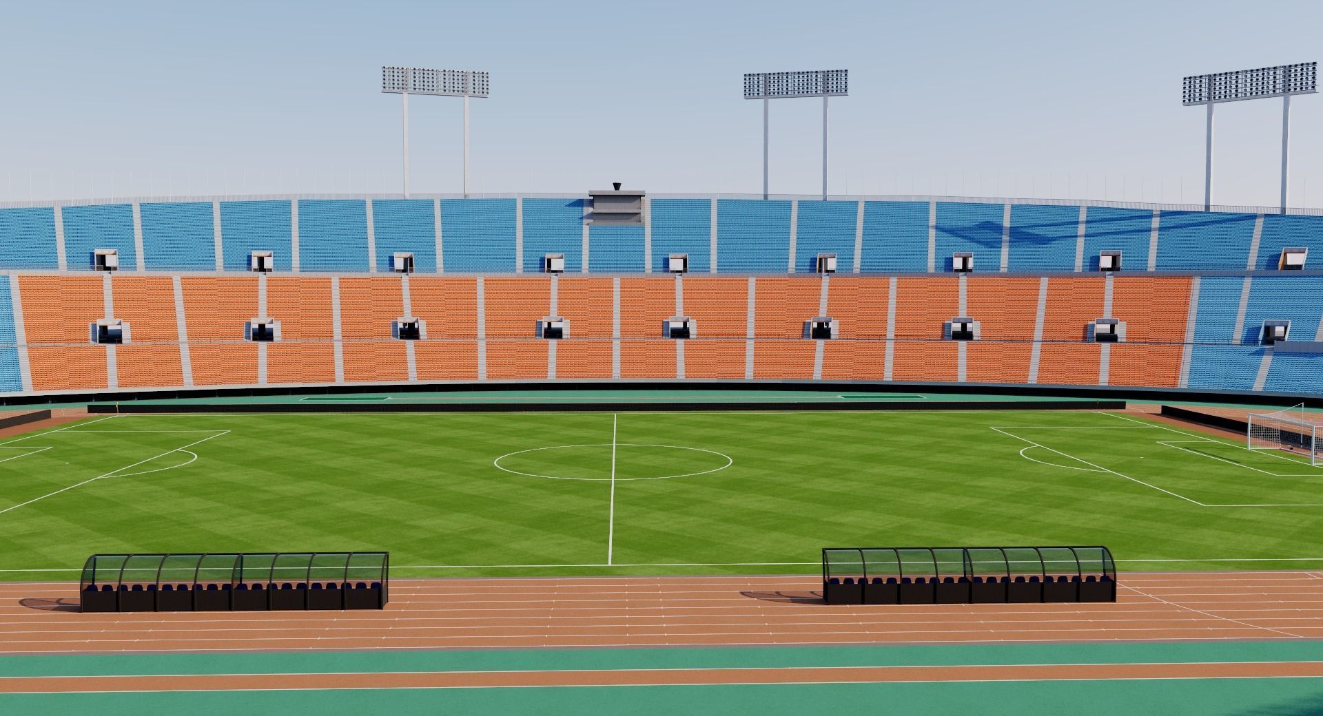 Old National Stadium Tokyo - Japan 3D model | CGTrader