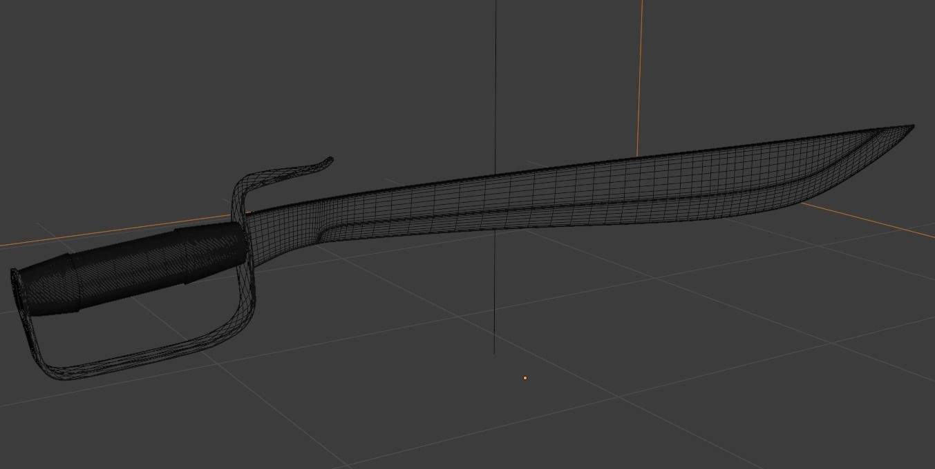 Visayan Tenegre Sword 3D model | CGTrader
