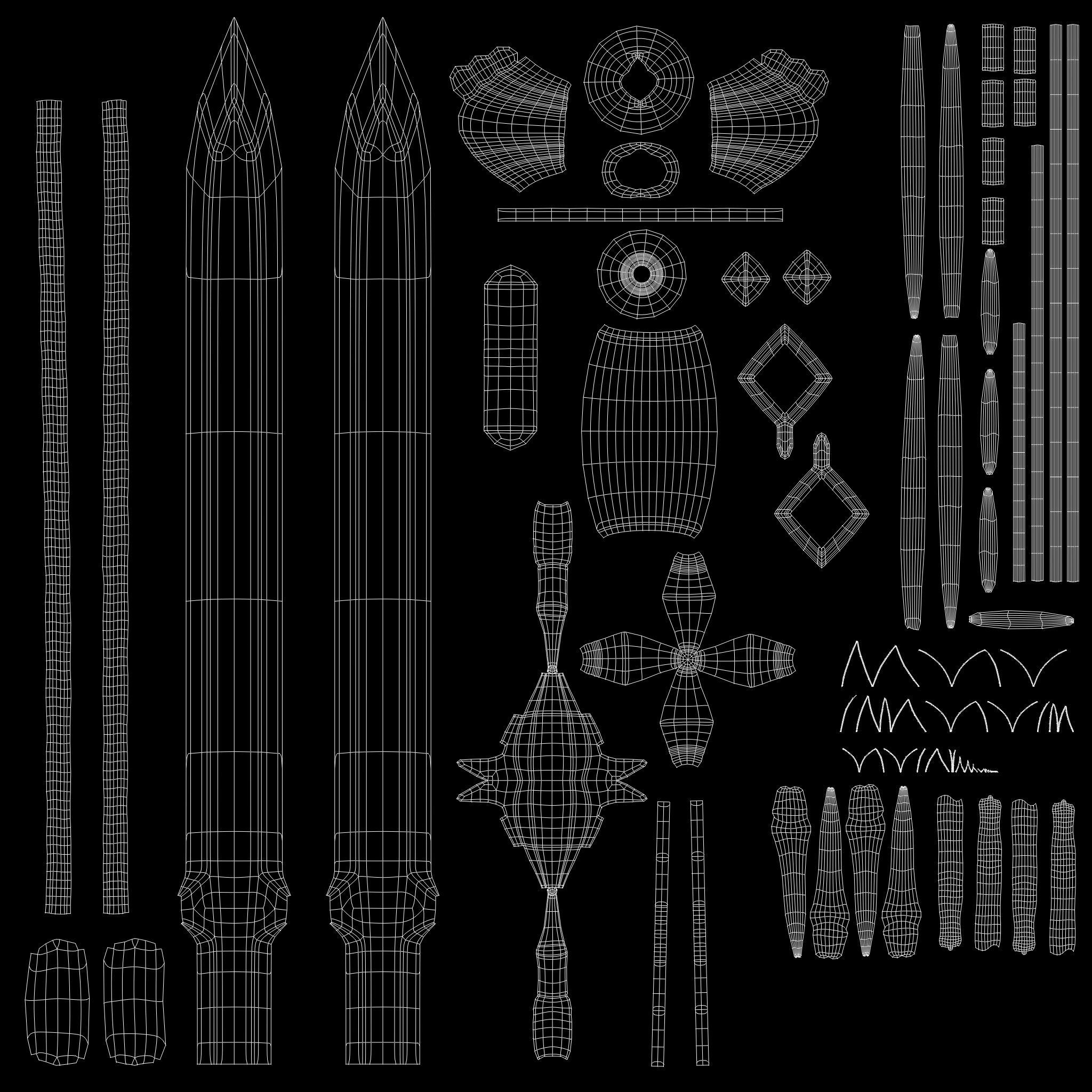 Master Sword Original Concept free VR / AR / low-poly 3D model | CGTrader