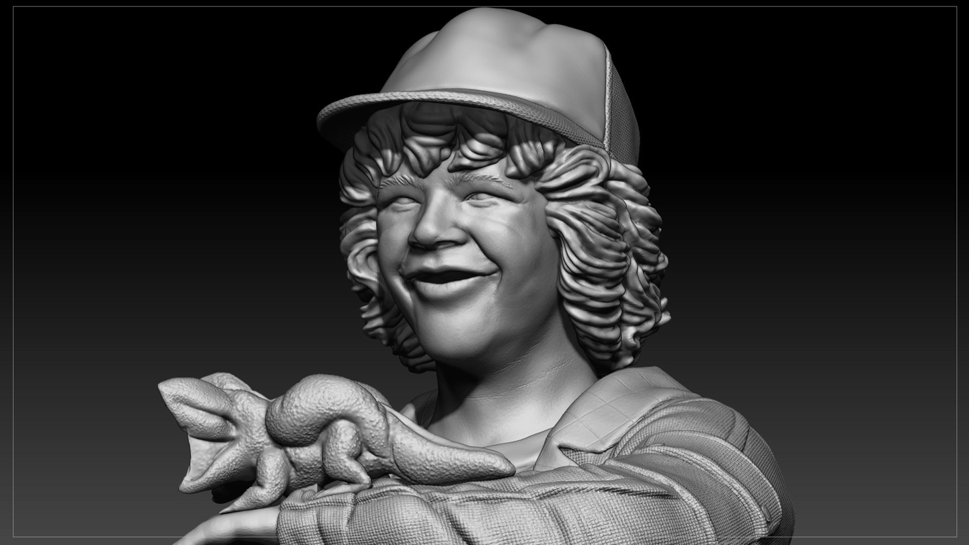 STRANGER THINGS DUSTIN 3D PRINT MODEL SABIOPRODS 3D model 3D printable ...