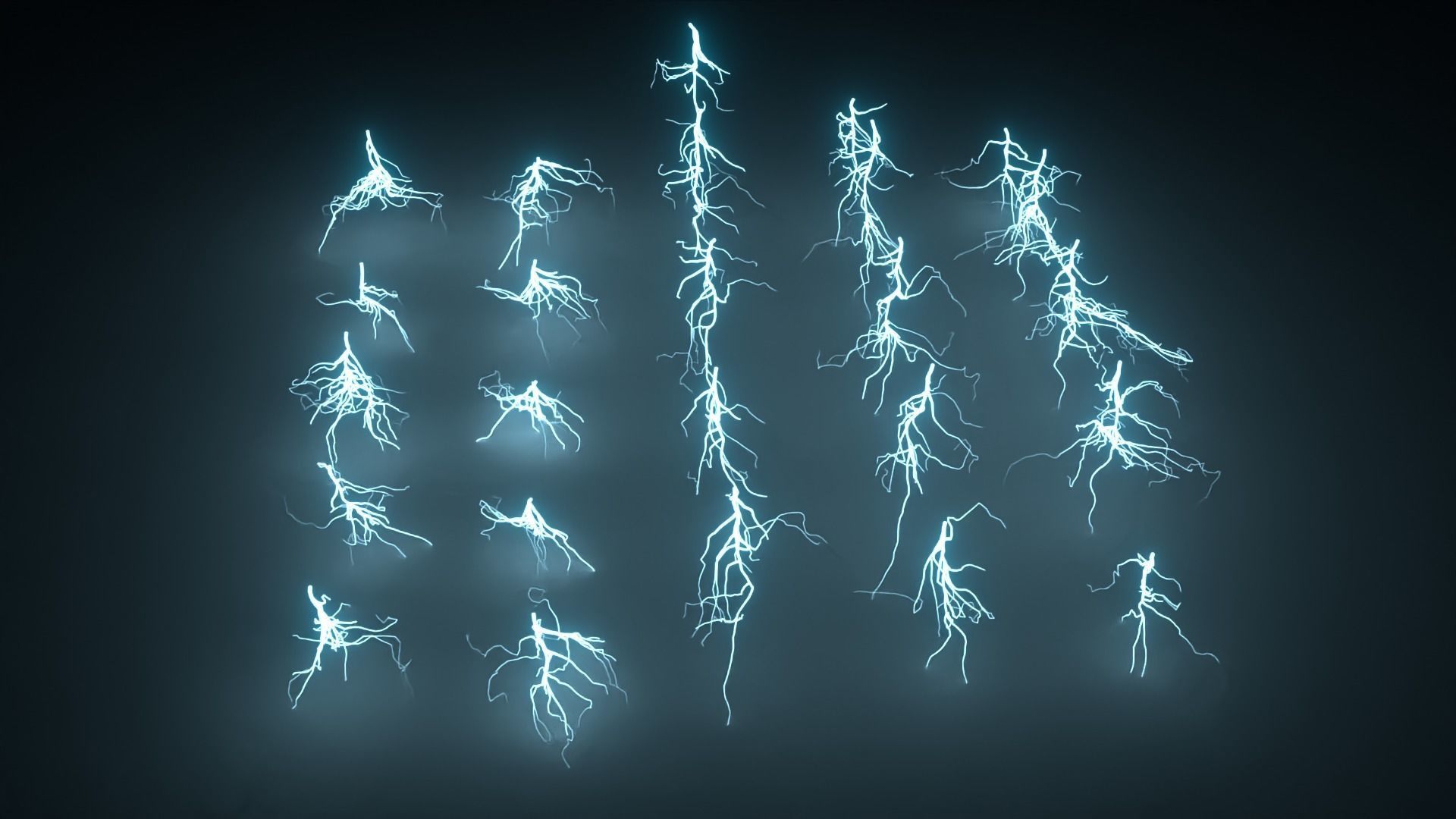 Lightning Pack v17 3D model | CGTrader