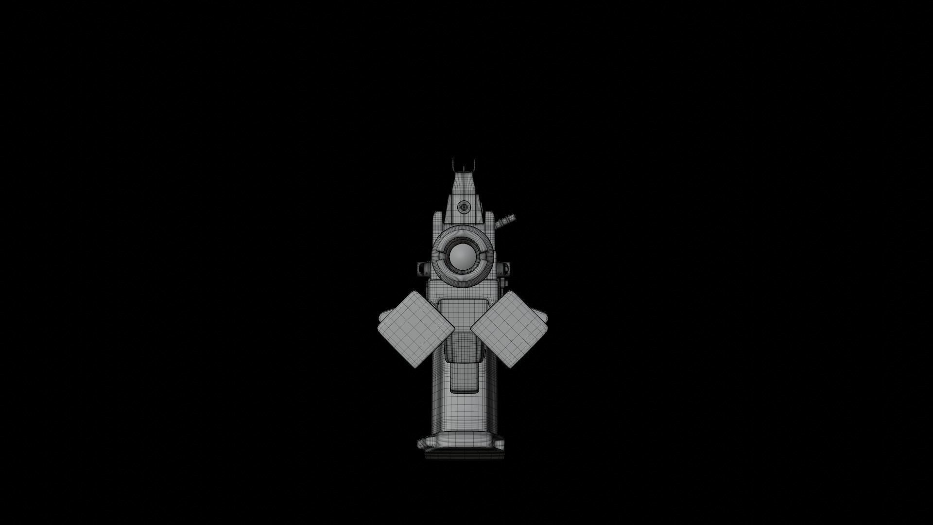 3D model FENDER M6 Assault Rifle VR / AR / low-poly | CGTrader