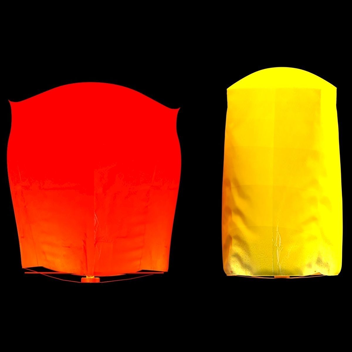Chinese sky lantern 3D model | CGTrader