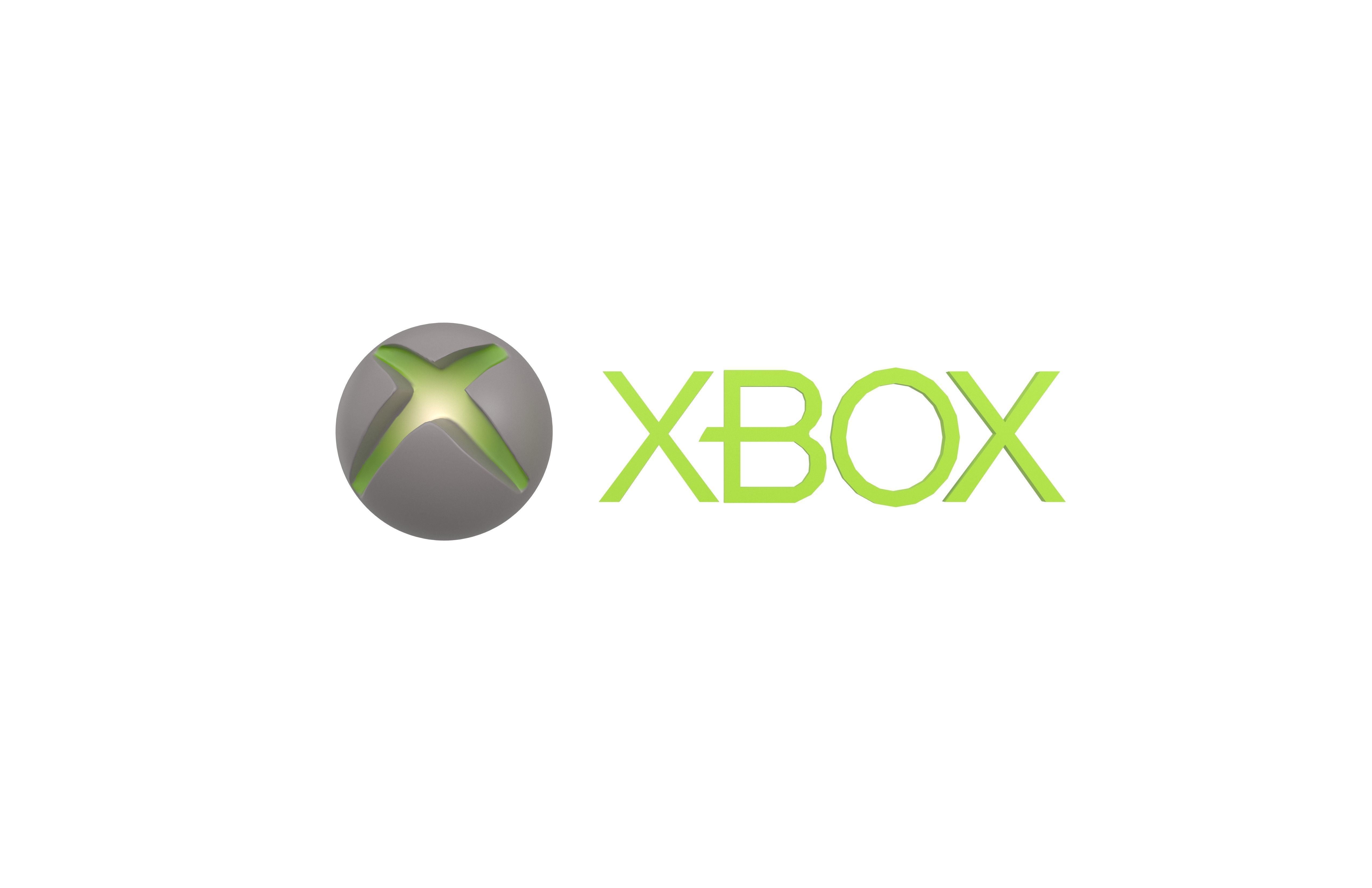 Xbox 2005 Logo v1 001 free VR / AR / low-poly 3D model | CGTrader