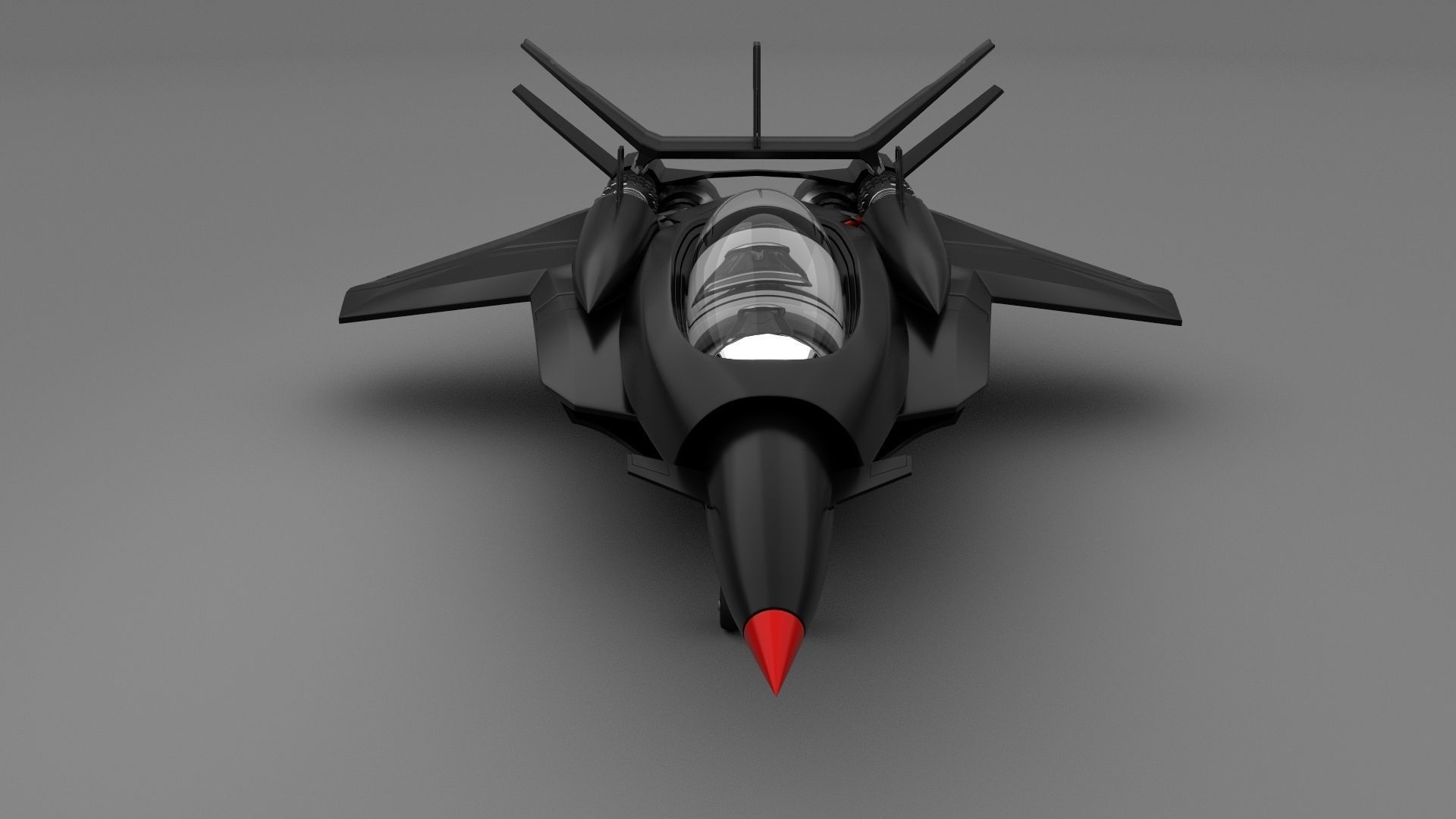 FX-100 Jet free 3D model | CGTrader