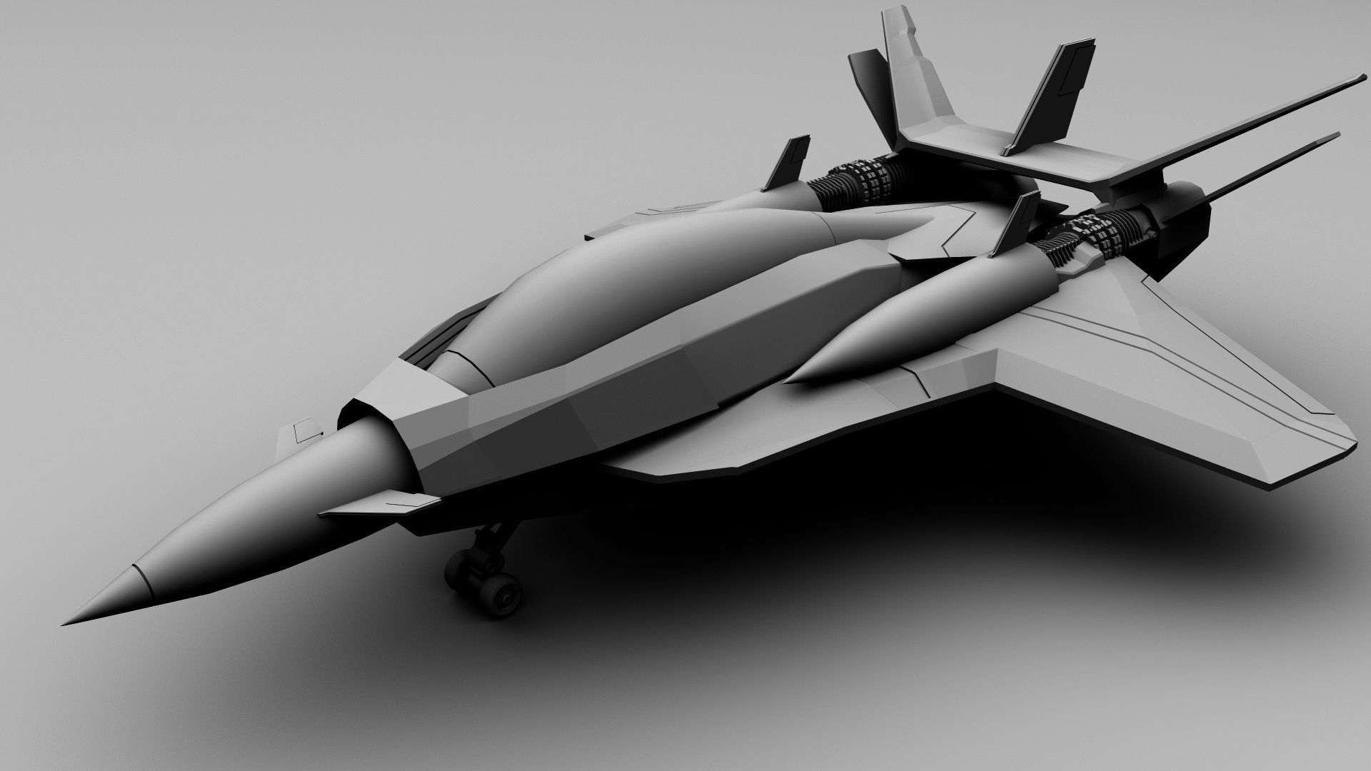 FX-100 Jet 3D model | CGTrader