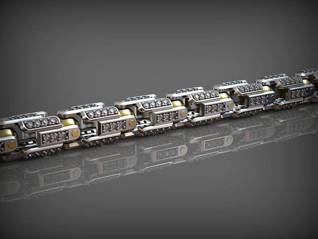 Chain Link 190 3D model 3D printable | CGTrader