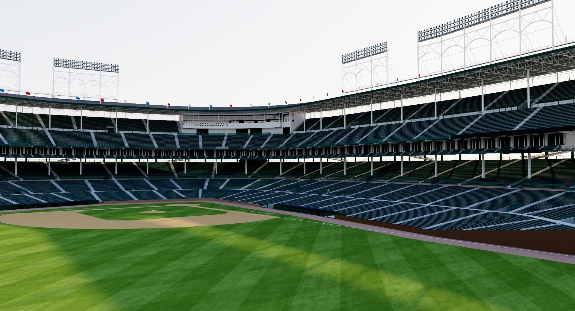 Wrigley Field - Chicago Cubs 3D model | CGTrader