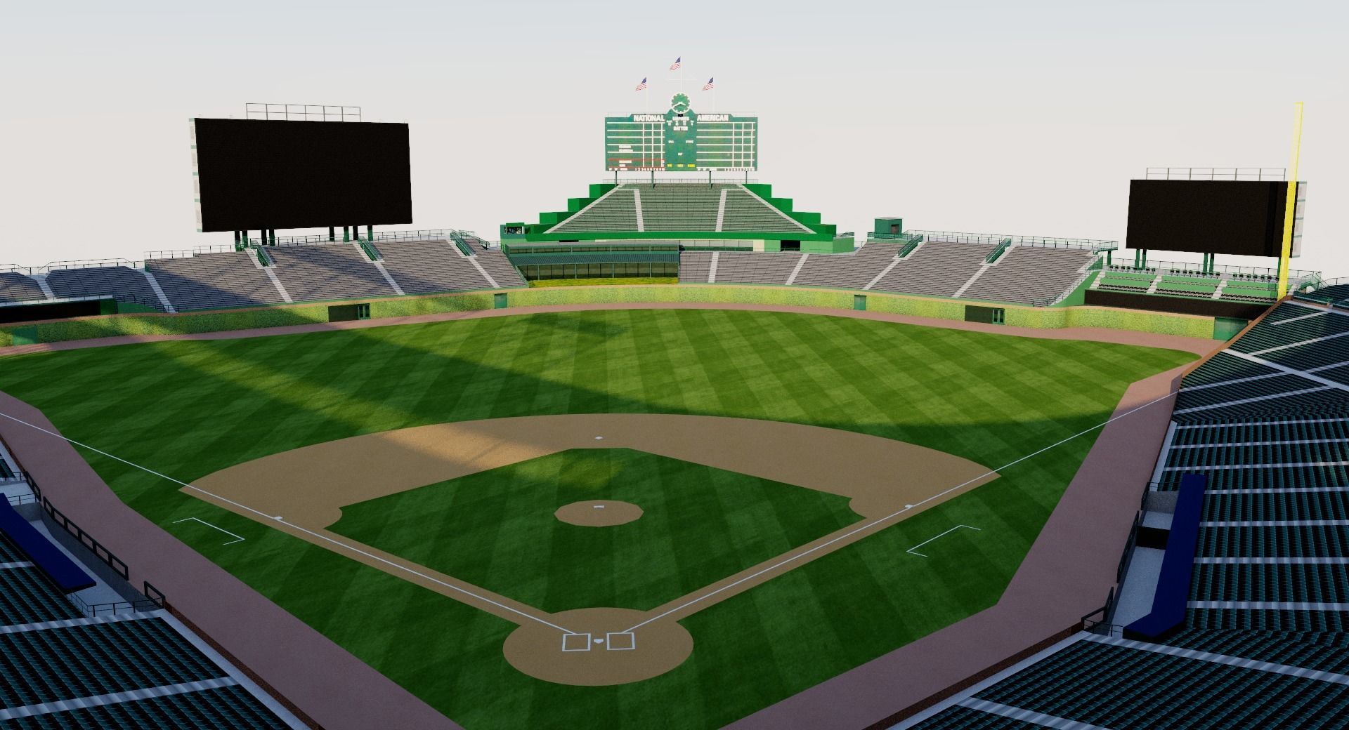 Wrigley Field - Chicago Cubs 3D model | CGTrader
