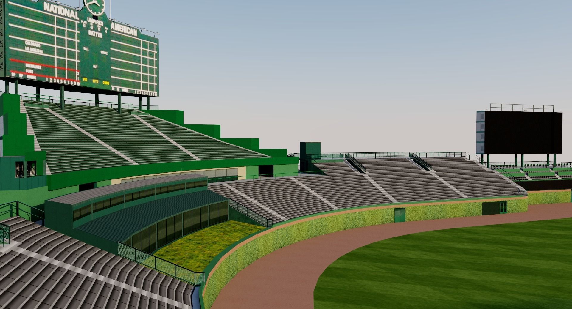 Wrigley Field - Chicago Cubs 3D model | CGTrader