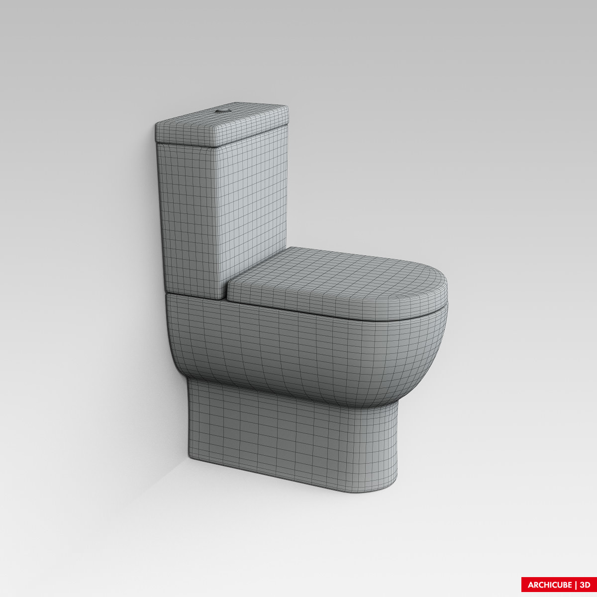 Toilet WC 03 3D model | CGTrader