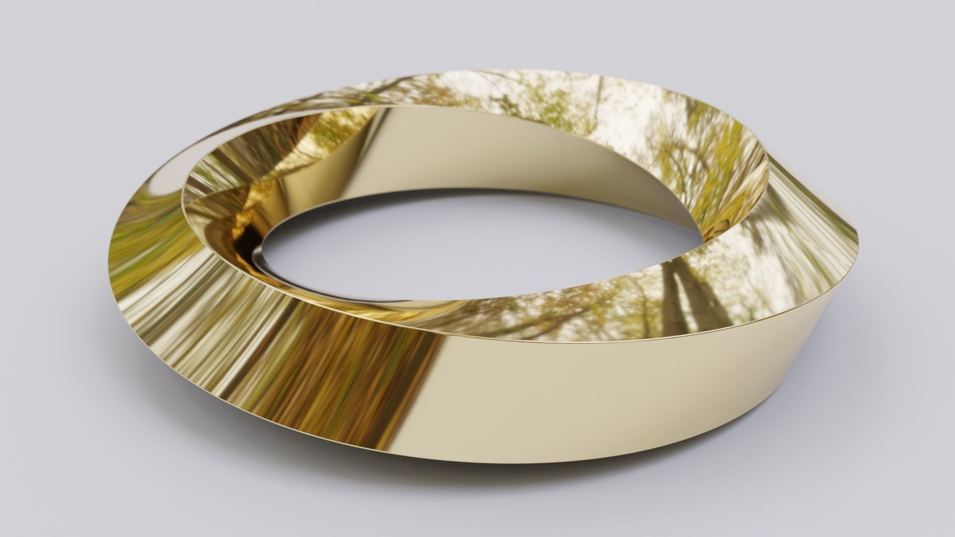 Moebius Ring - Simple Shapes Collection free 3D model 3D printable ...