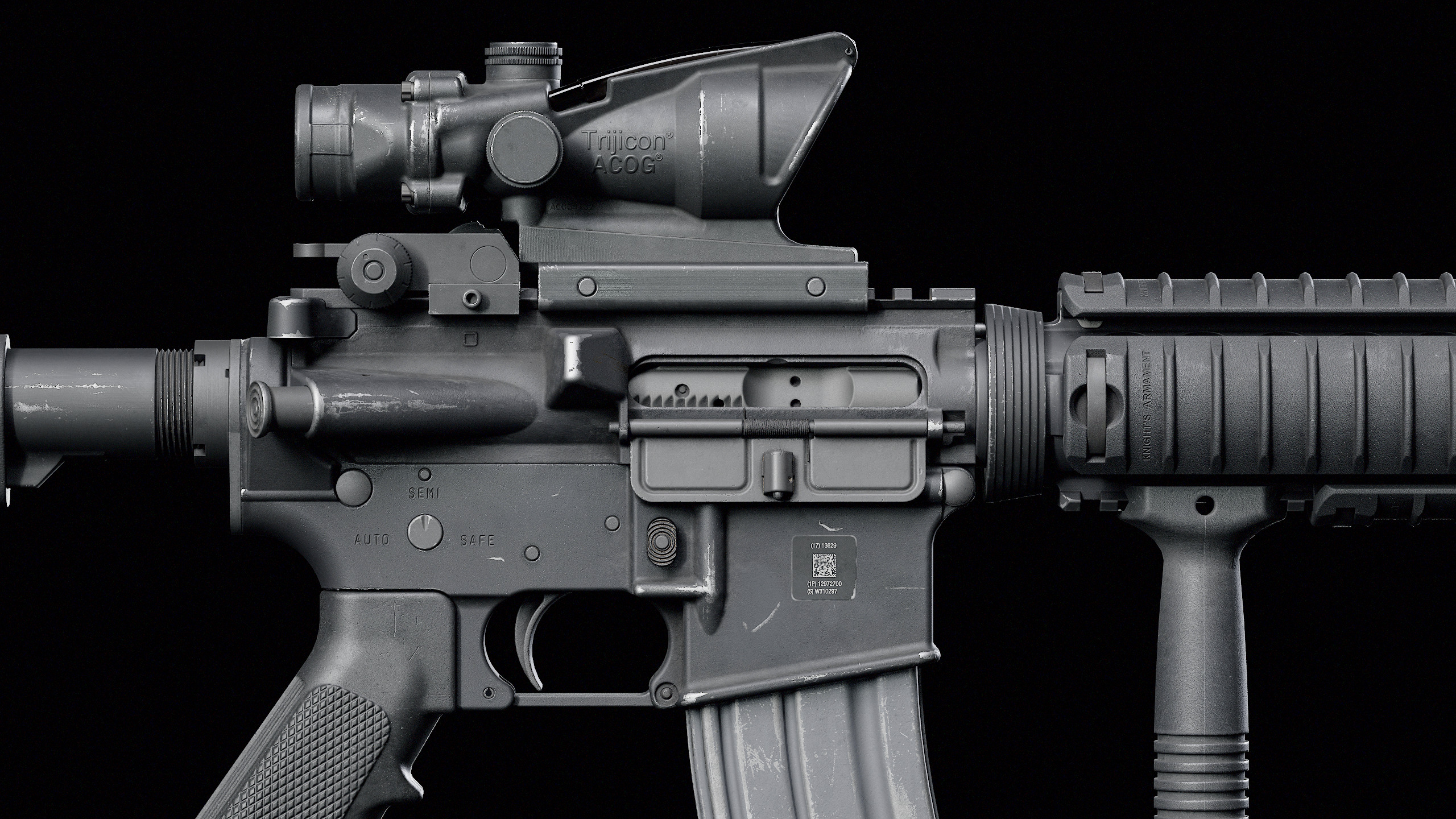 3D model M4A1-ACOG VR / AR / low-poly | CGTrader