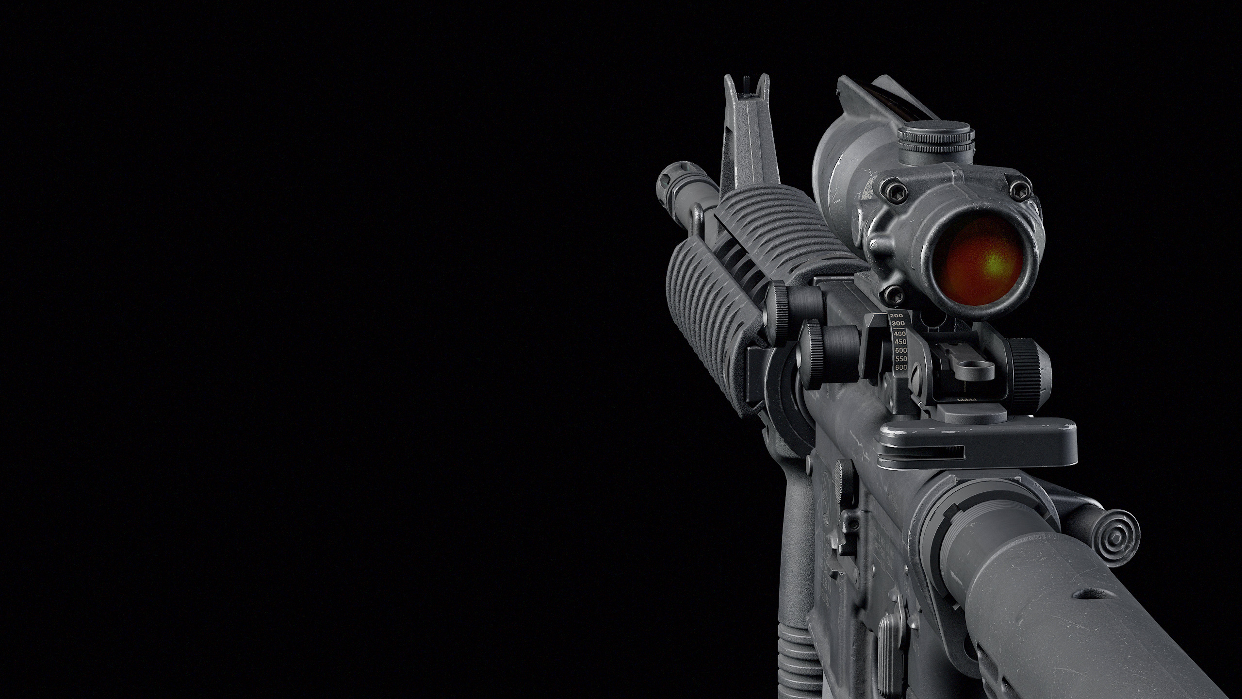 3D model M4A1-ACOG VR / AR / low-poly | CGTrader