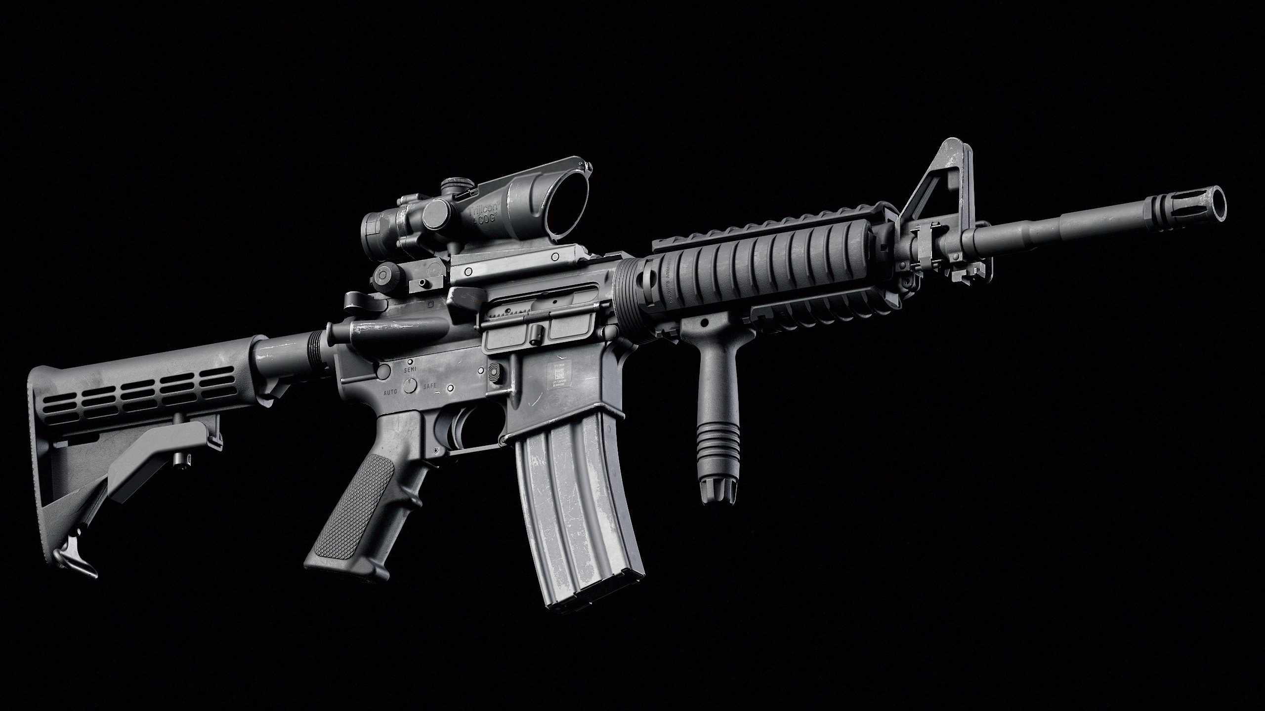 3D model M4A1-ACOG VR / AR / low-poly | CGTrader