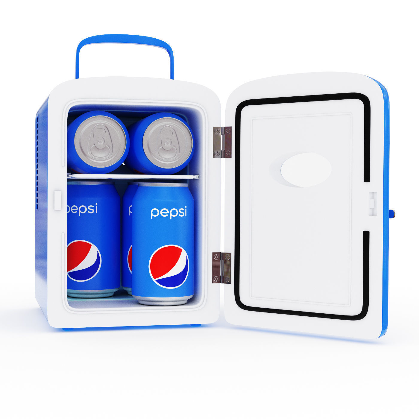 Mini Fridge Pepsi Cola 3D model | CGTrader