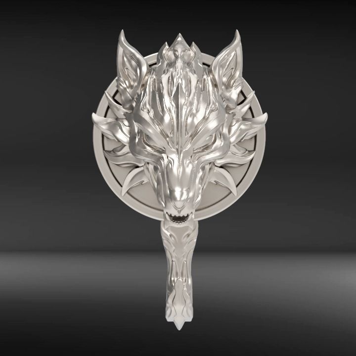 Fenrir Key Holder 3D model 3D printable | CGTrader