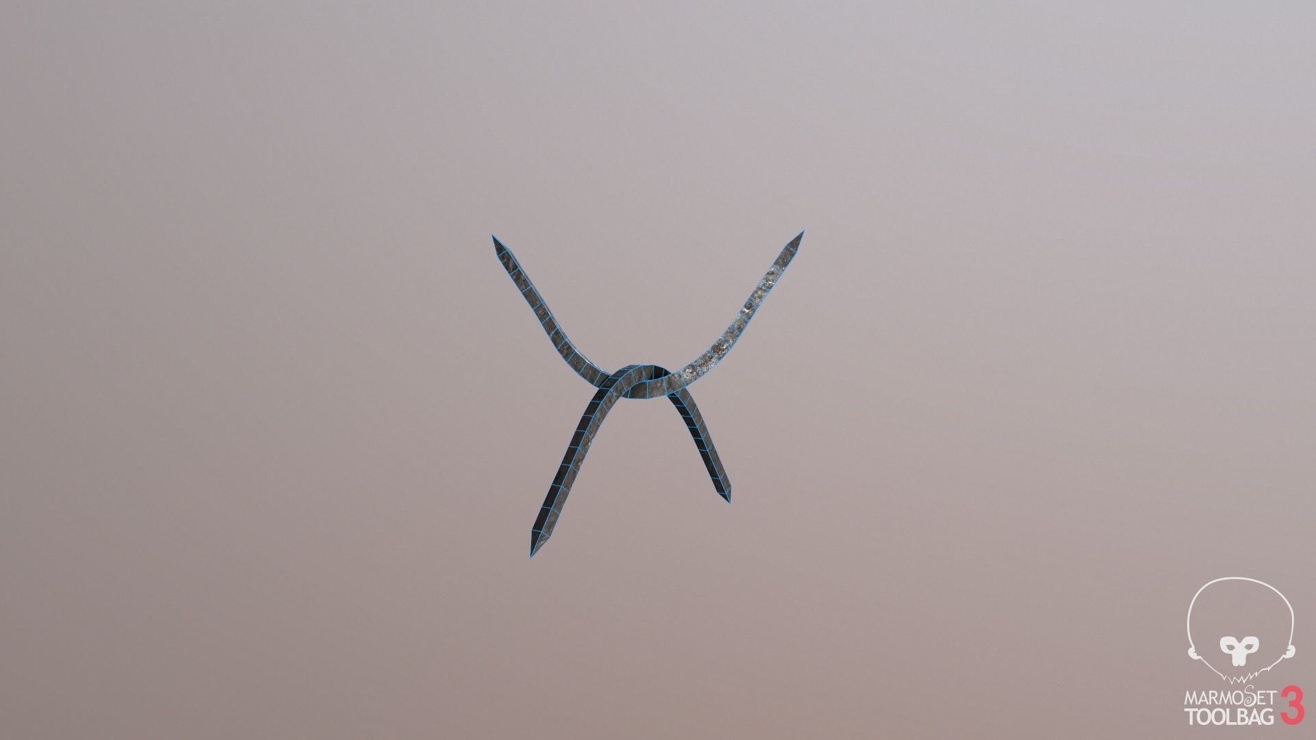 Caltrop 3D model 3D printable | CGTrader