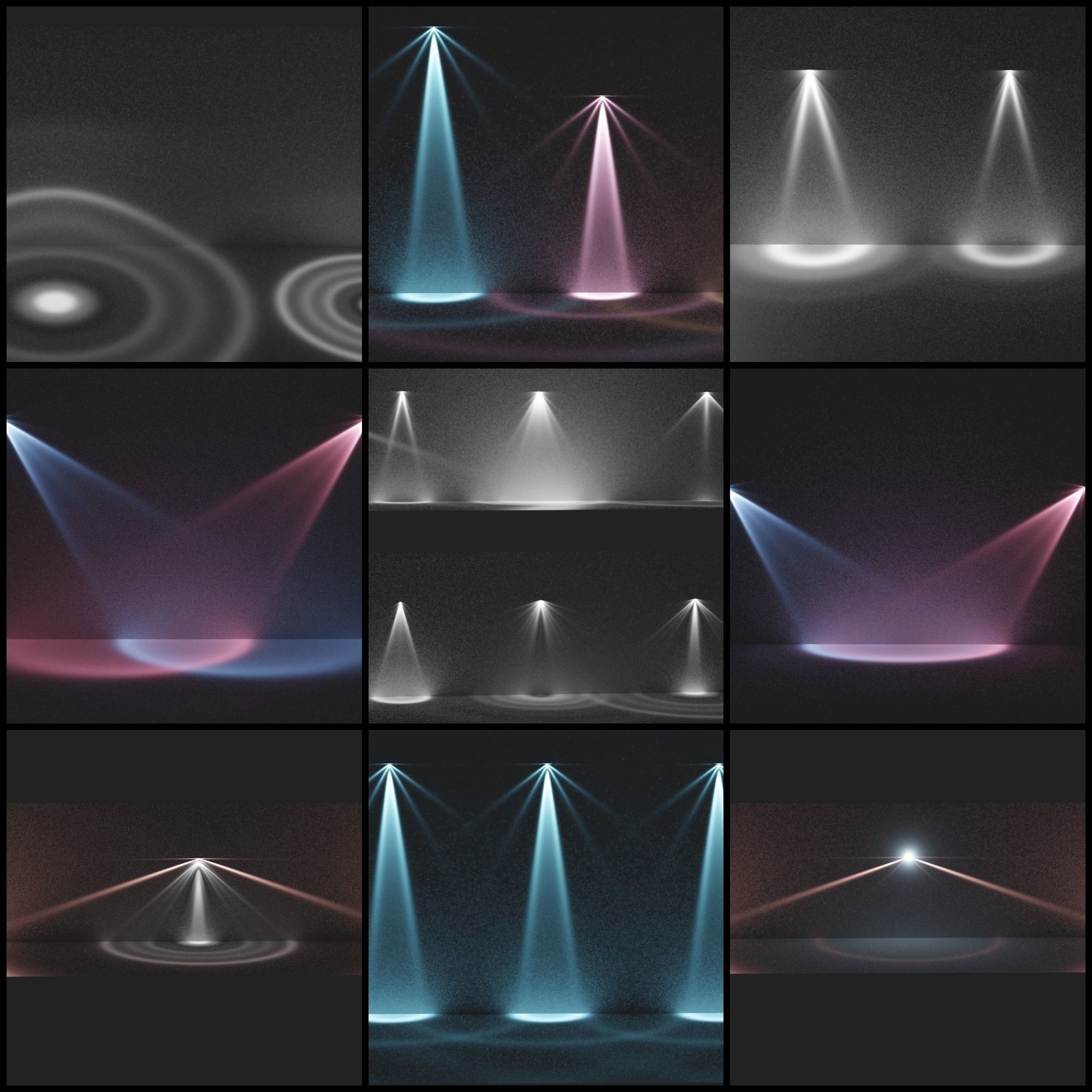 3D model ready to use light - realistic illuminations - IES shapes VR ...