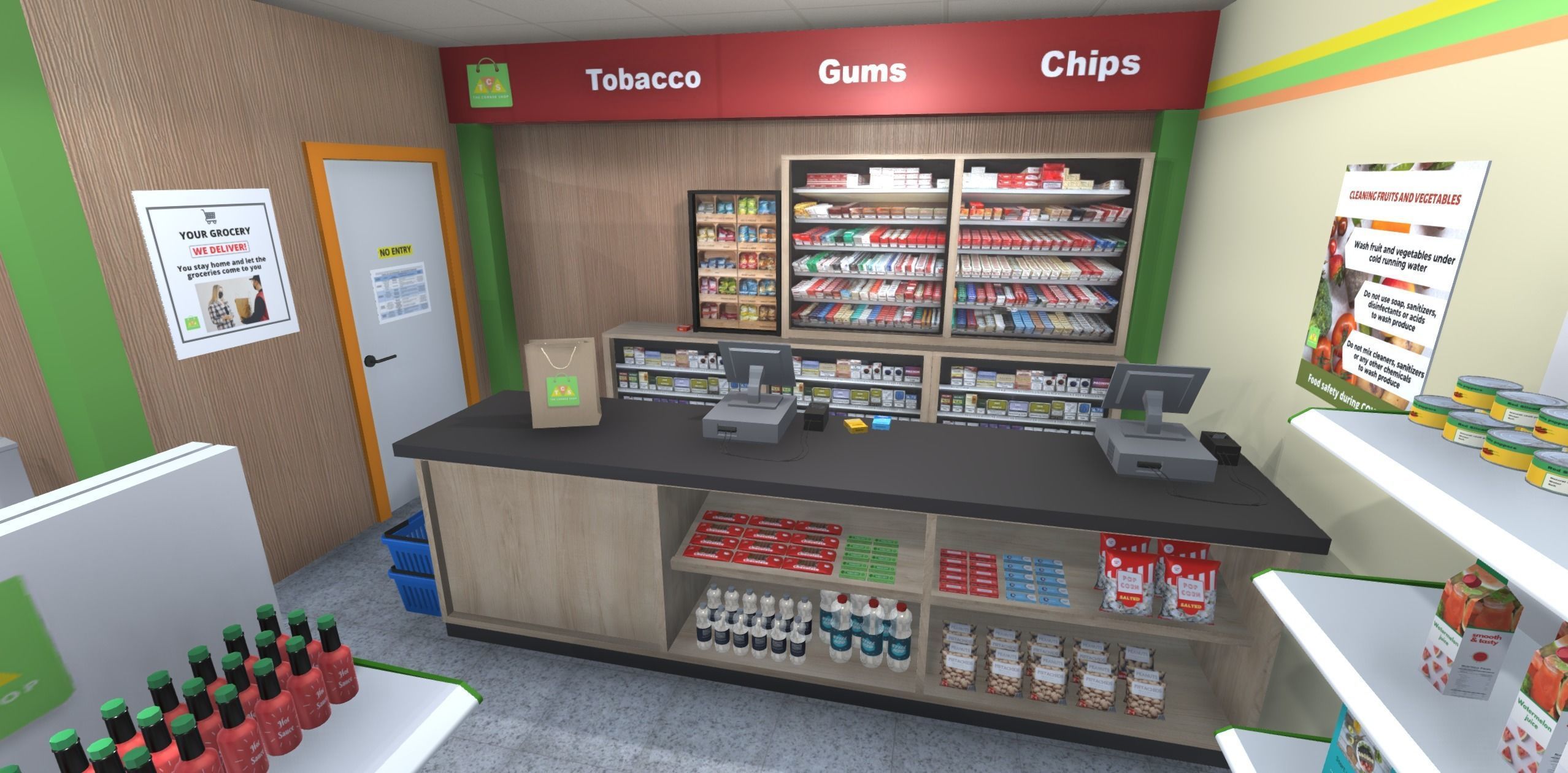 3D model Convenience Store 2 VR / AR / low-poly | CGTrader