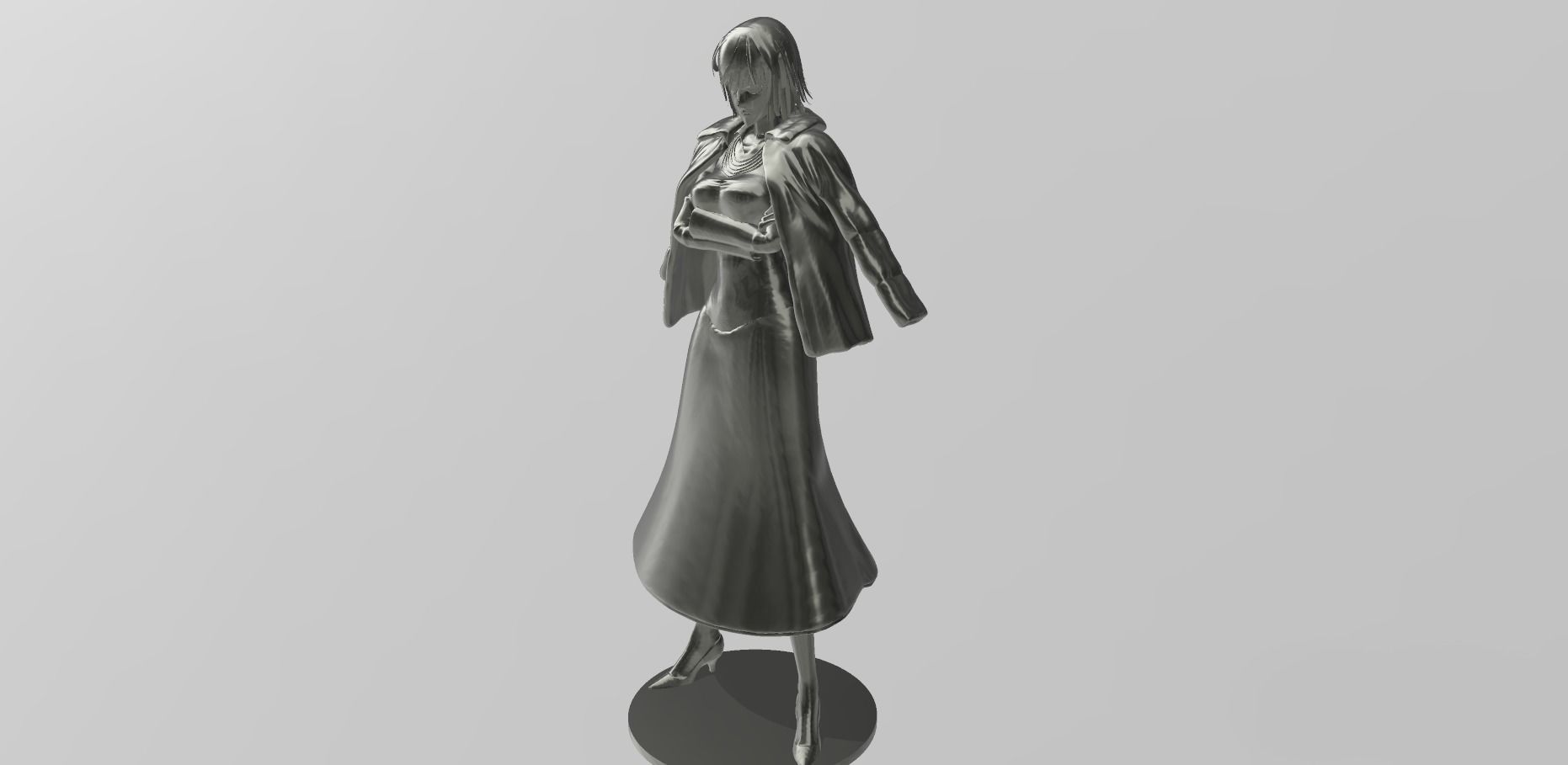 Fubuki - One Punch Man 3D model 3D printable | CGTrader