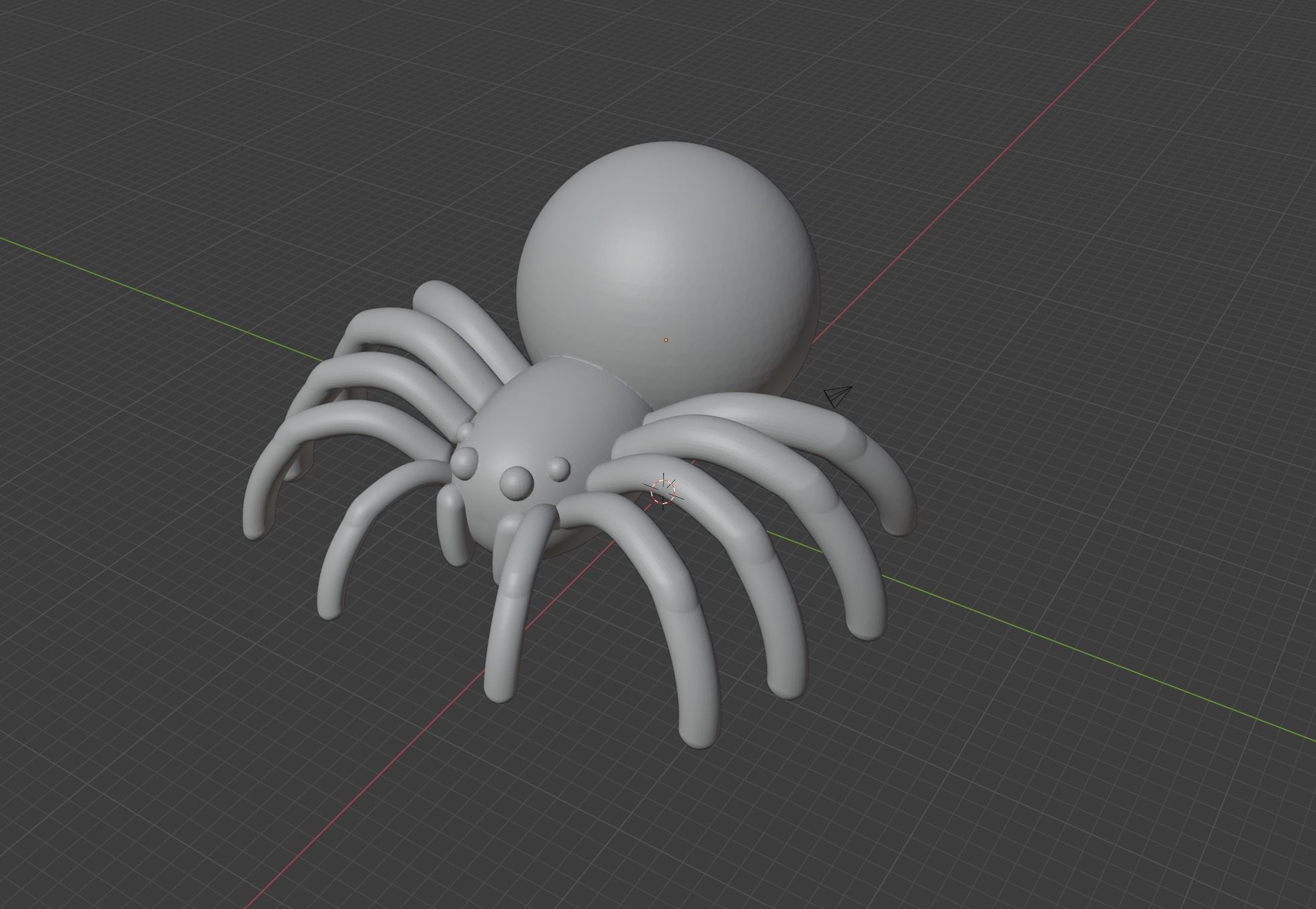 Spider on desk free 3D model 3D printable | CGTrader