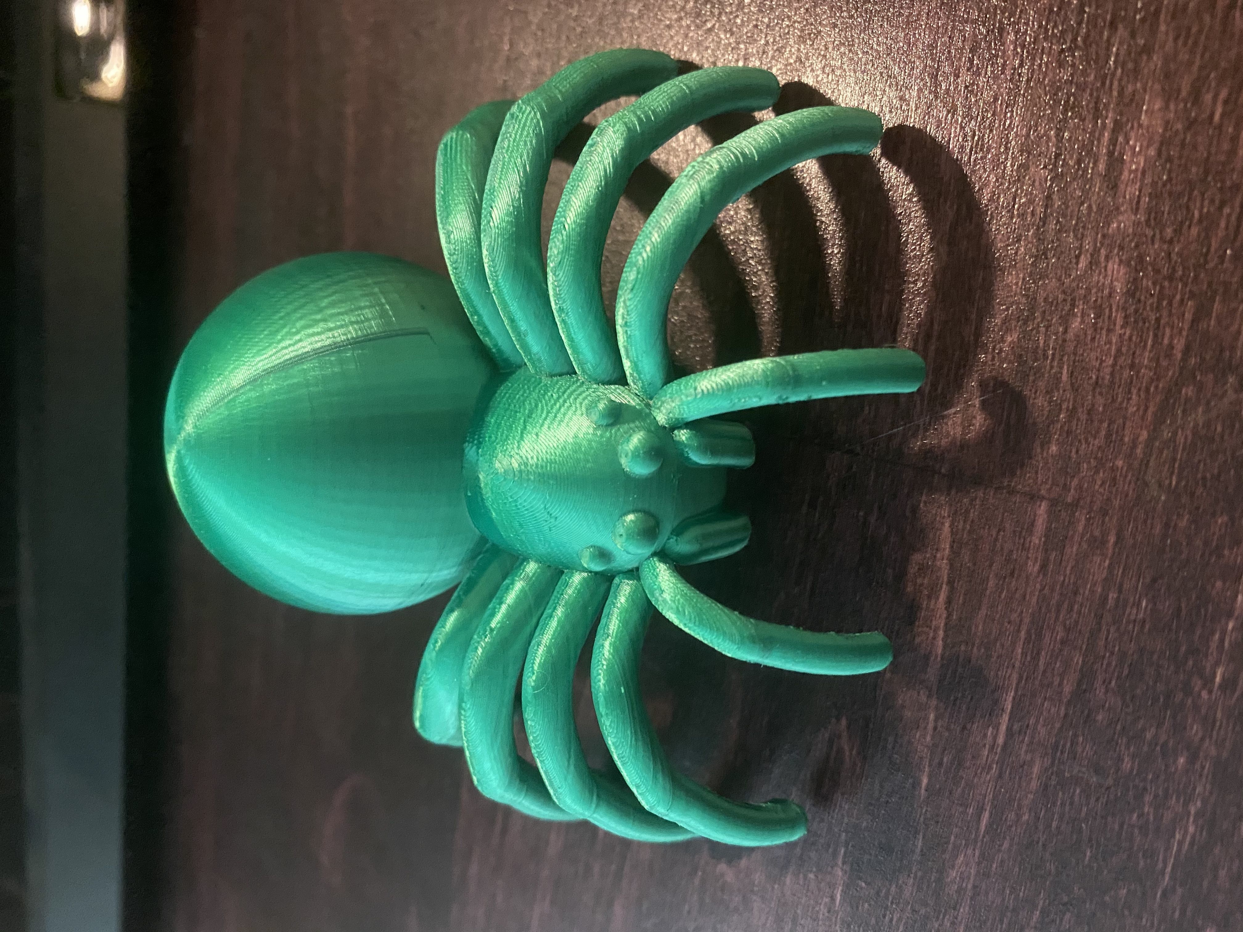 Spider on desk free 3D model 3D printable | CGTrader
