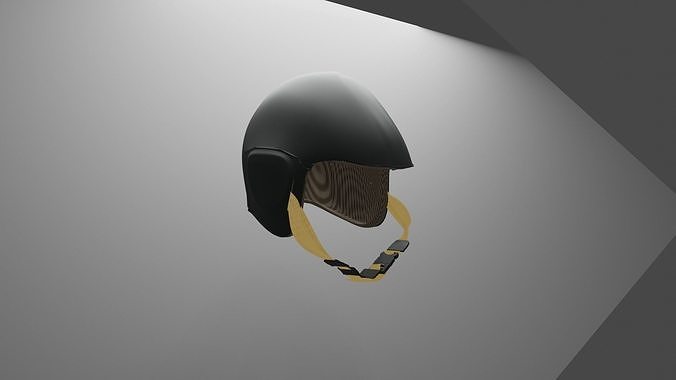 simple helmet free 3D model animated | CGTrader