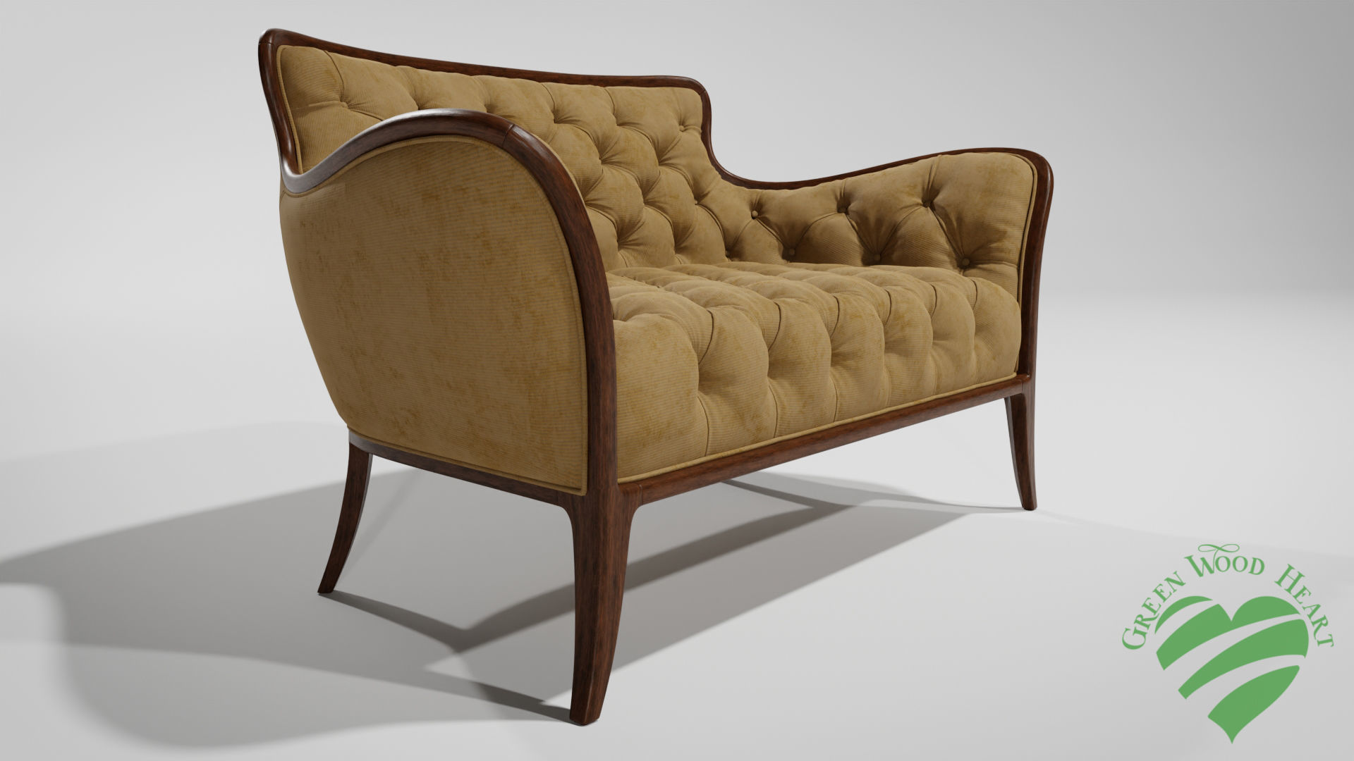 Medea Mini Sofa 3D model | CGTrader