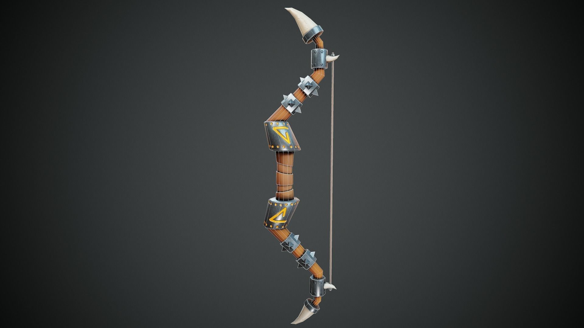 3D model Stylized Bow - Tutorial Included VR / AR / low-poly | CGTrader