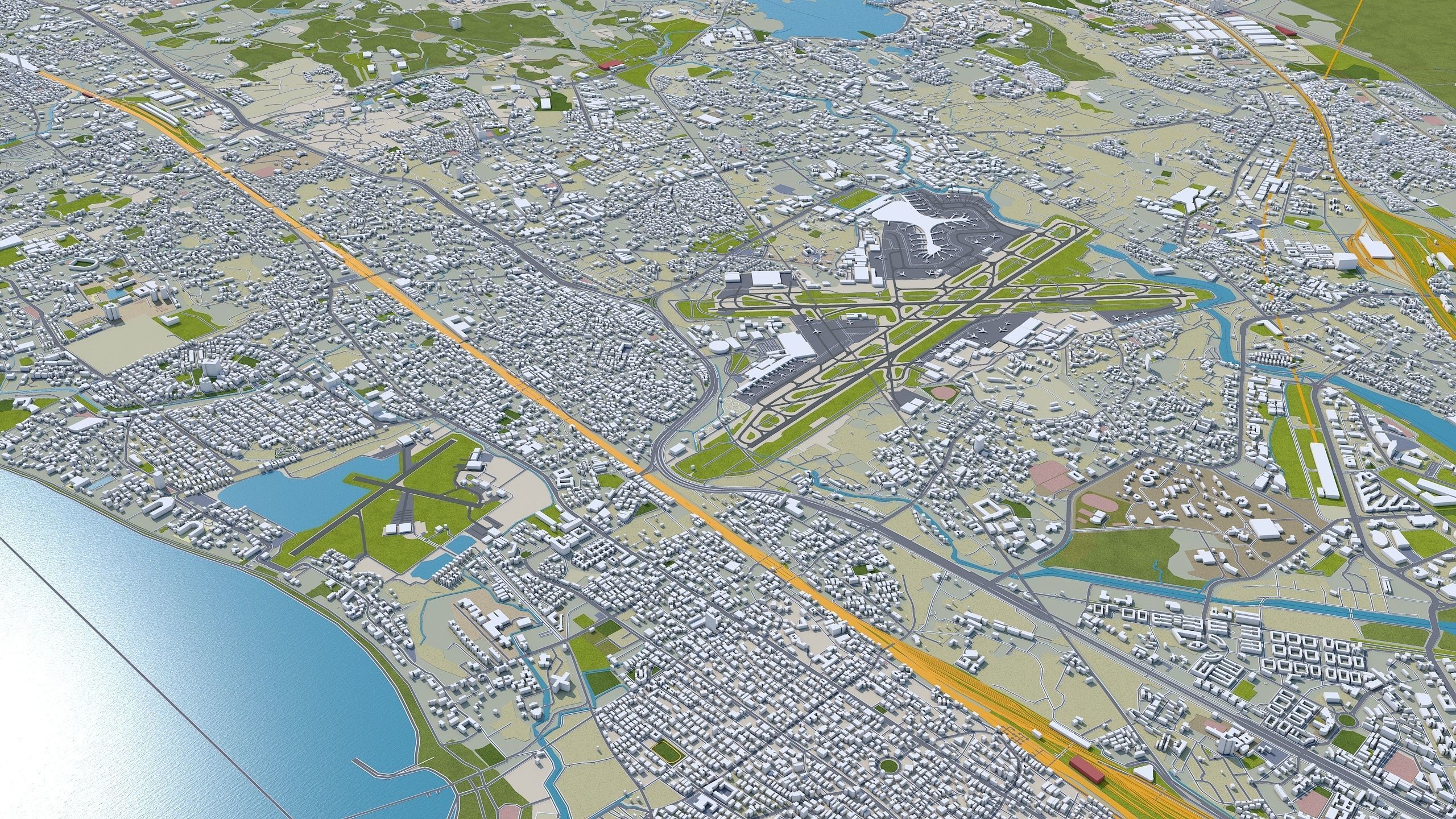 3D model Navi Mumbai India VR / AR / low-poly | CGTrader