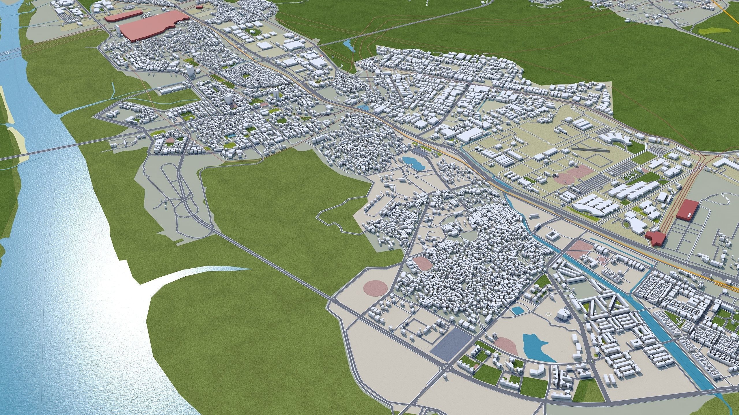 3D model Navi Mumbai India VR / AR / low-poly | CGTrader