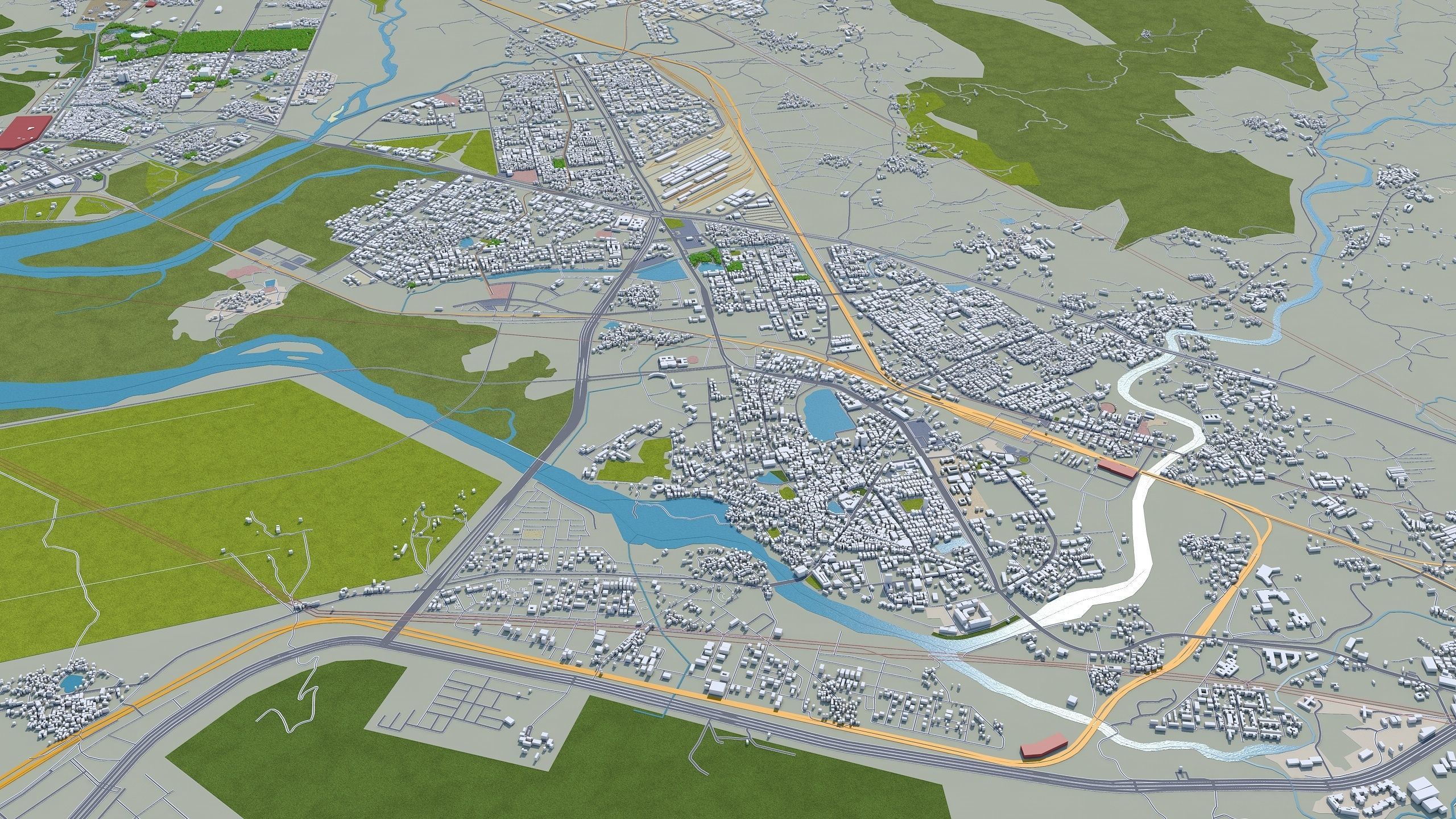 3D model Navi Mumbai India VR / AR / low-poly | CGTrader